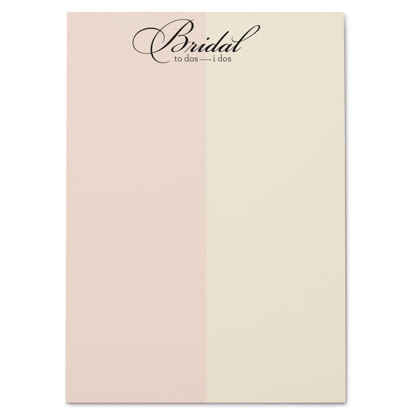 Bridal notePAD – Snow & Graham